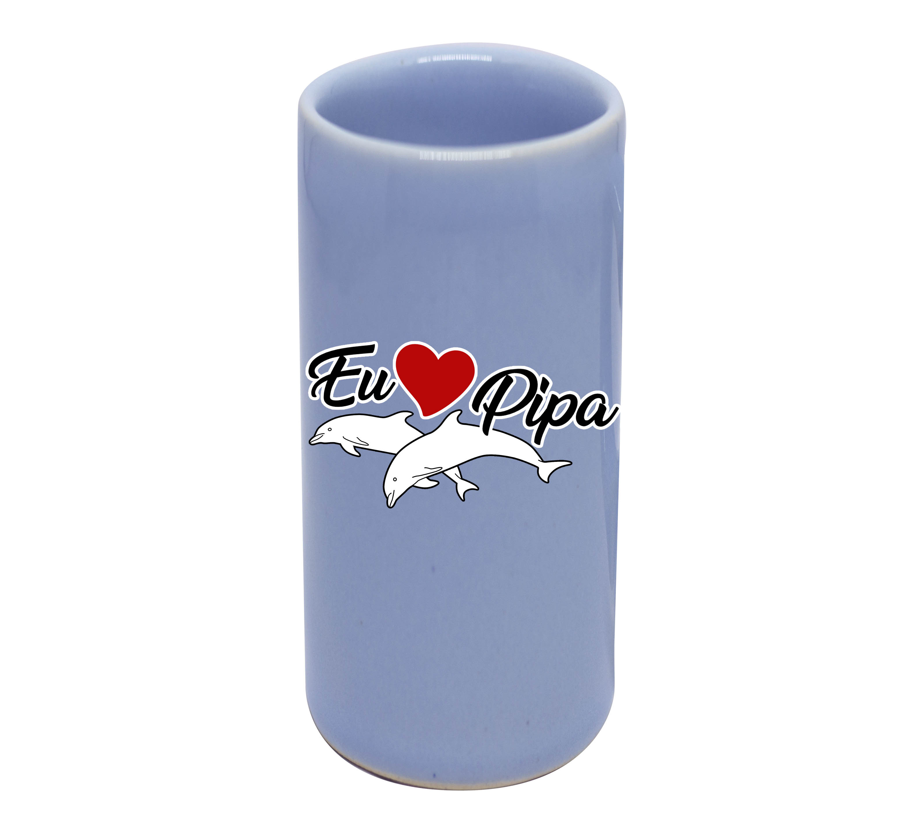 Copo shot vodka eu amo ponto turístico PI