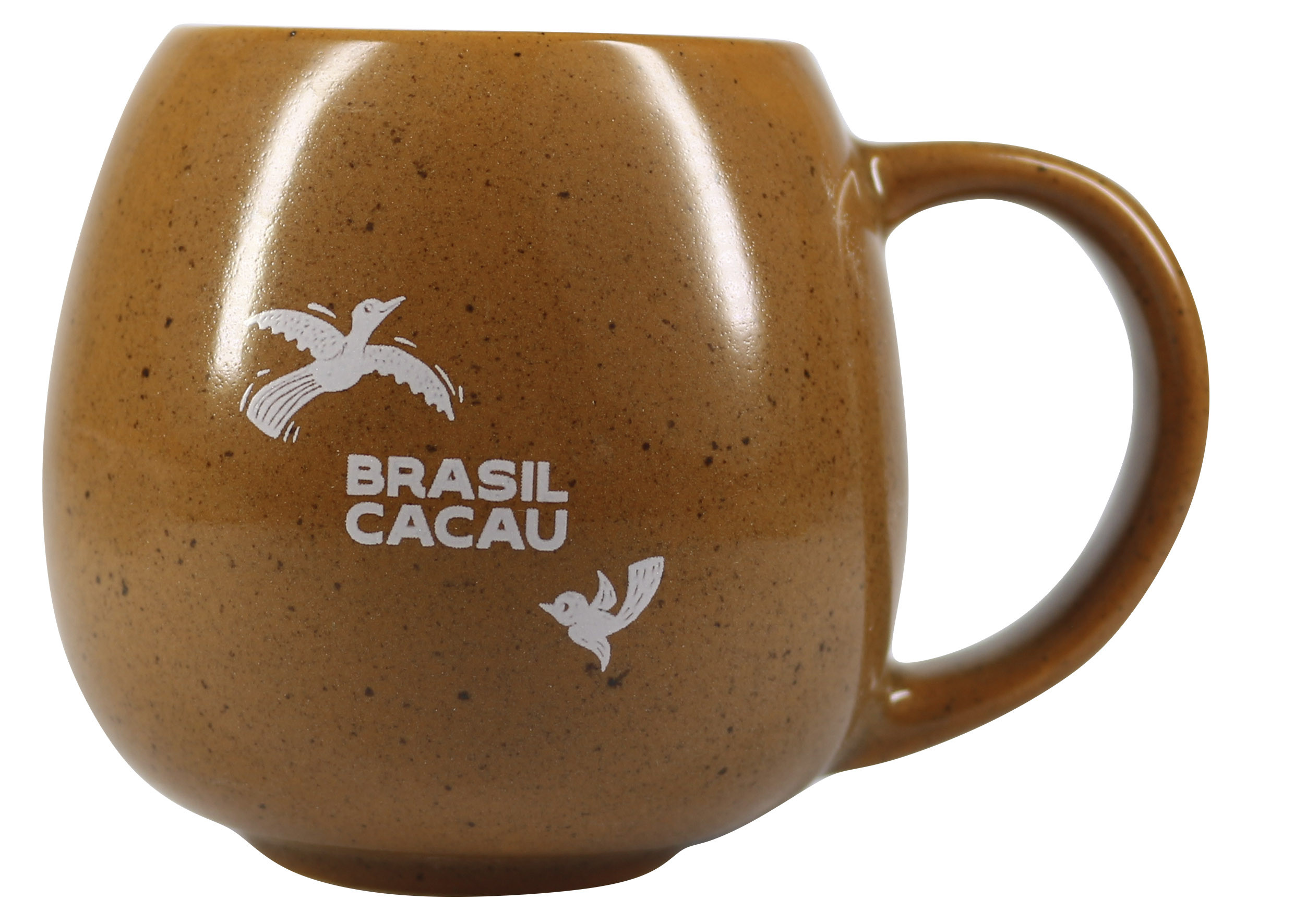 Caneca Moon Terracota Granilhada Felicidade